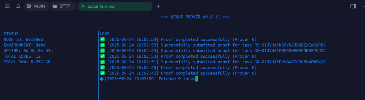 Nexus Incentivized Testnet 3 Guide – How to Run a Node via Browser, CLI ...